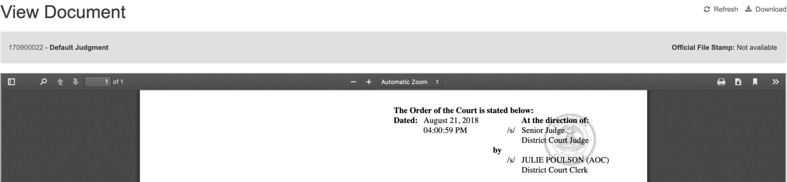 Case Number And Official File Stamp Date Added To View Document Screen case-number-and-official-file-stamp-date-added-to-view-document-screen